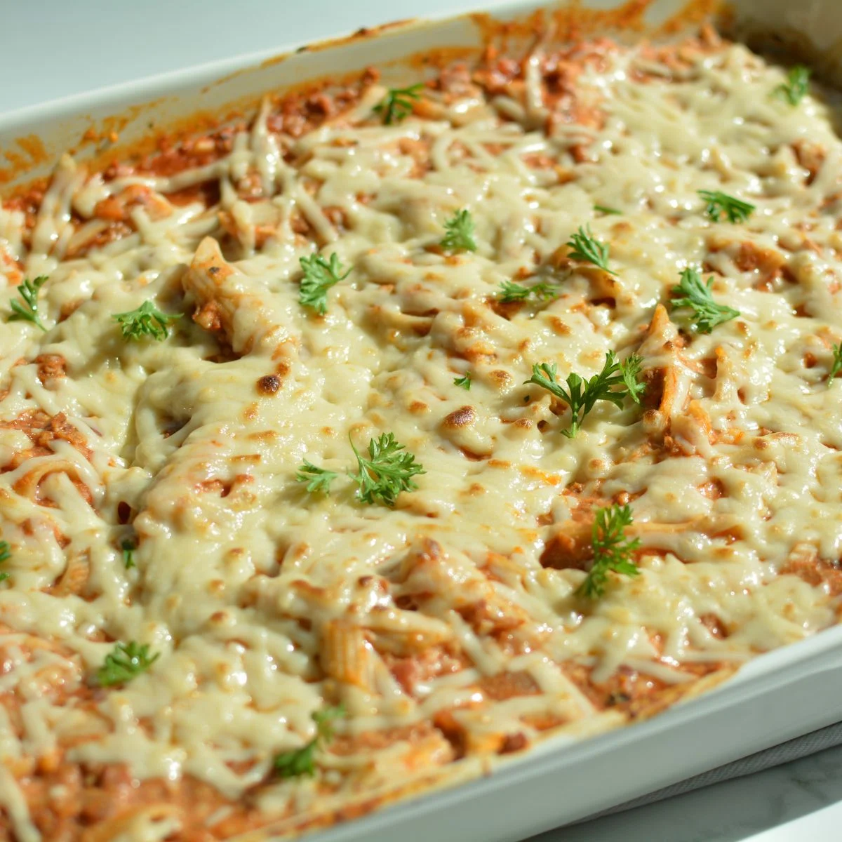 Vegan and Gluten-Free Baked Ziti – Cozy Weeknight Casserole - Our ...