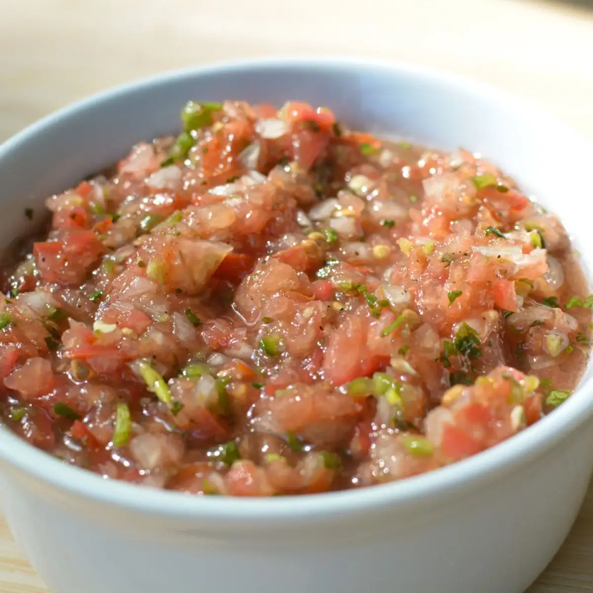 Better Than the Restaurant: Homemade Chuy’s Salsa Fresca - Our ...