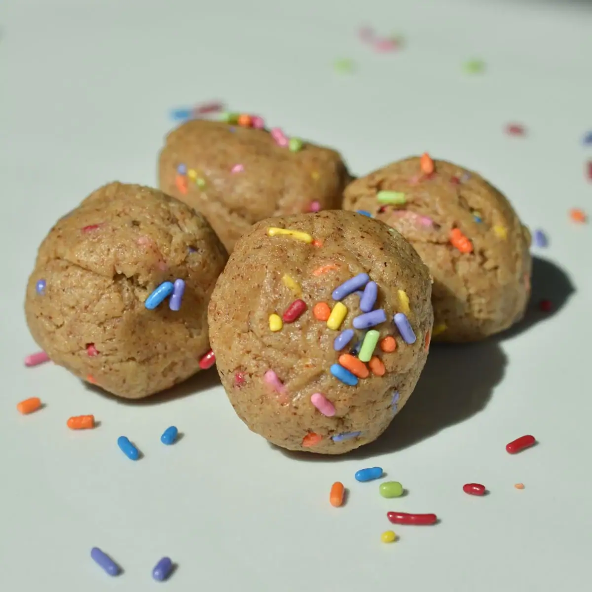 No-Bake Funfetti Protein Bites (Vegan + Gluten-Free) - Our Plantbased ...